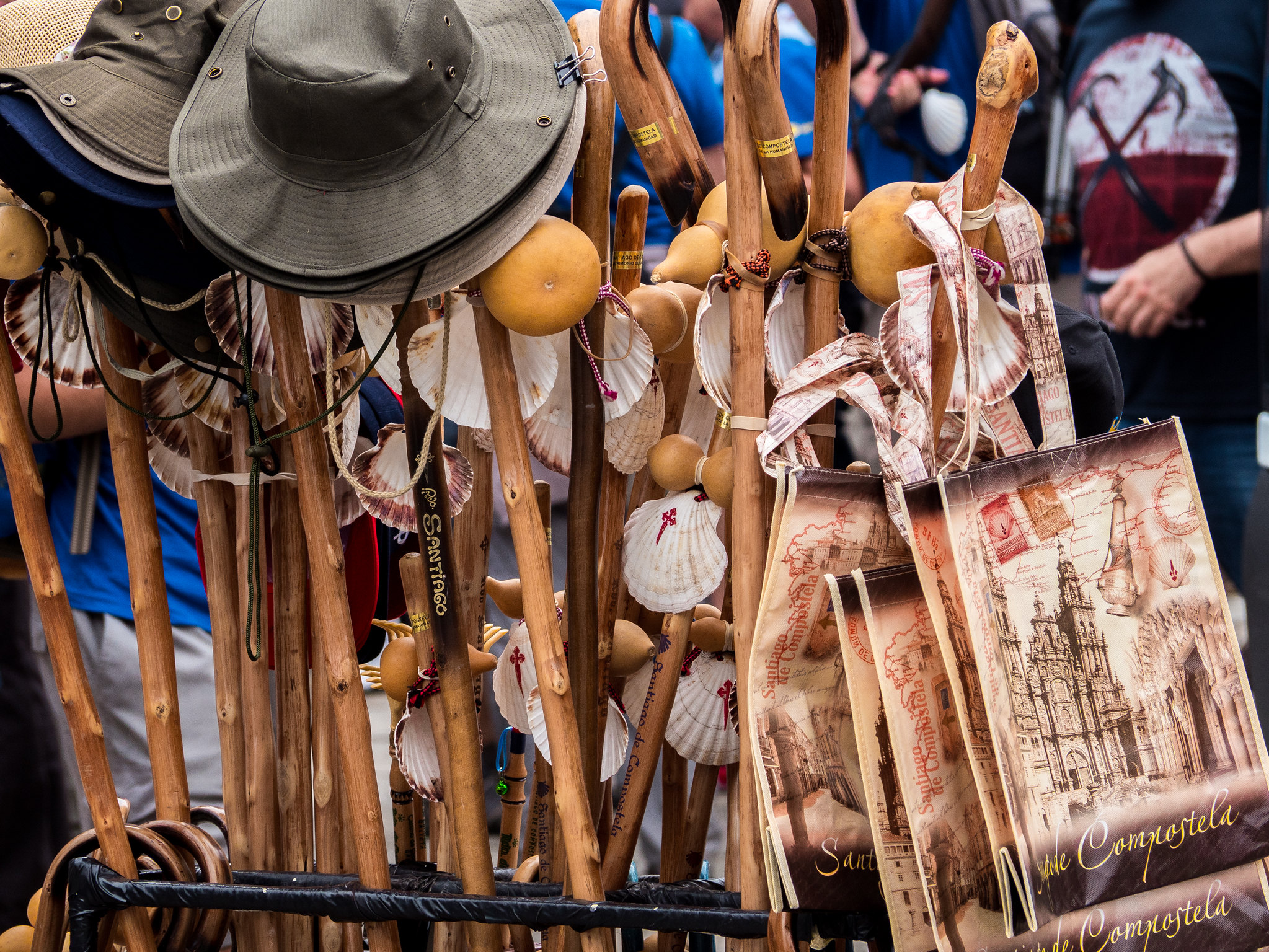 Bordon: el baston del peregrino